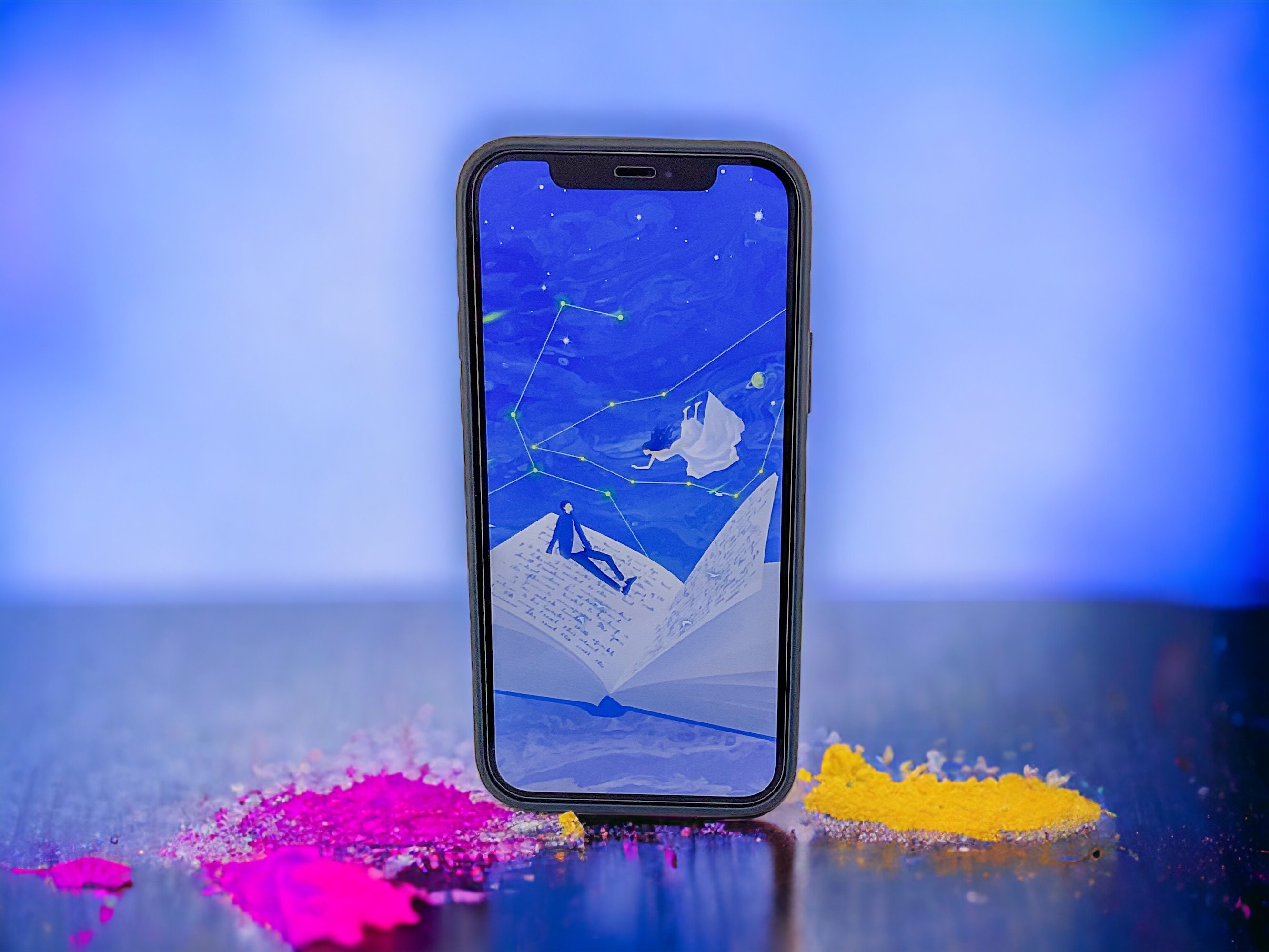 Blue Book of Love: Wallpapers Digital Download Package - Etsy