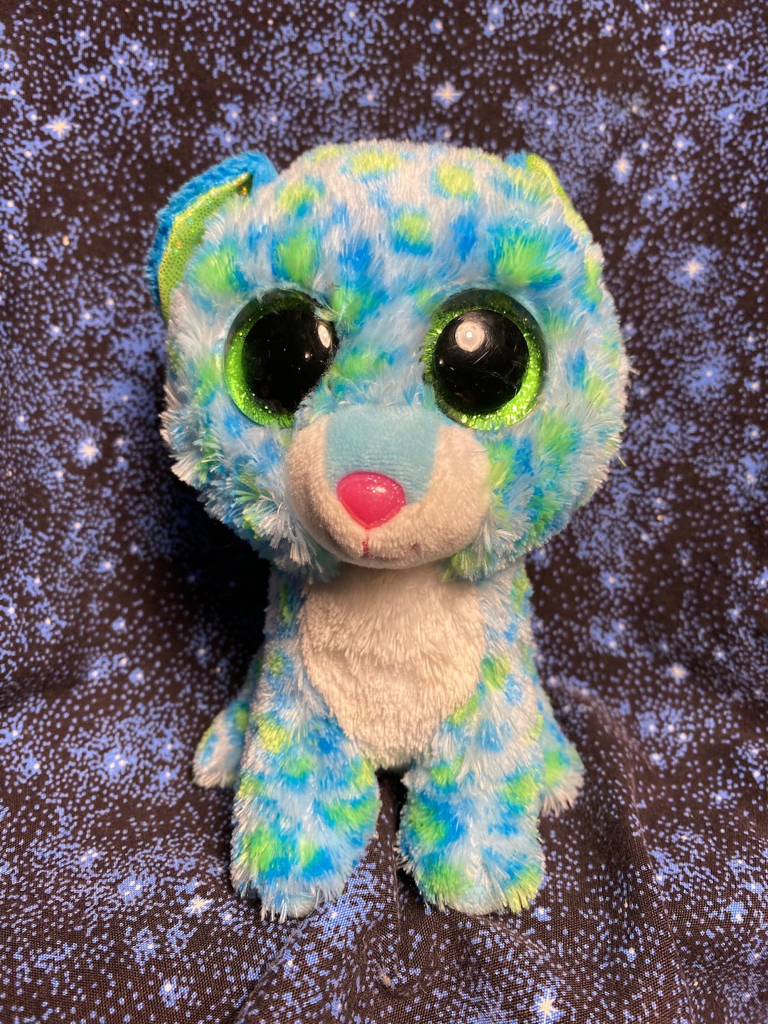 Ty Beanie Boos Leona Tysilk 6 Leopard Plush 2014 - Etsy