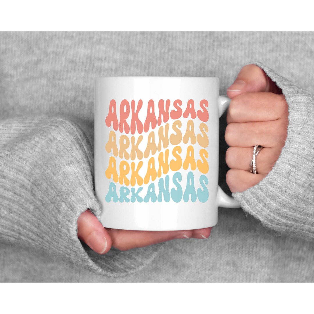 Colorful Arkansas Mug 11oz, Great Gift for Coffee Lovers, Perfect for ...