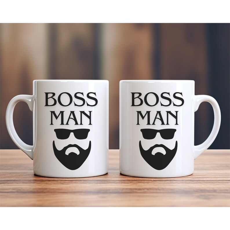 Boss Man Coffee Mug, Boss Man Mug, Gifts for Manager, Funny Bosses Day ...
