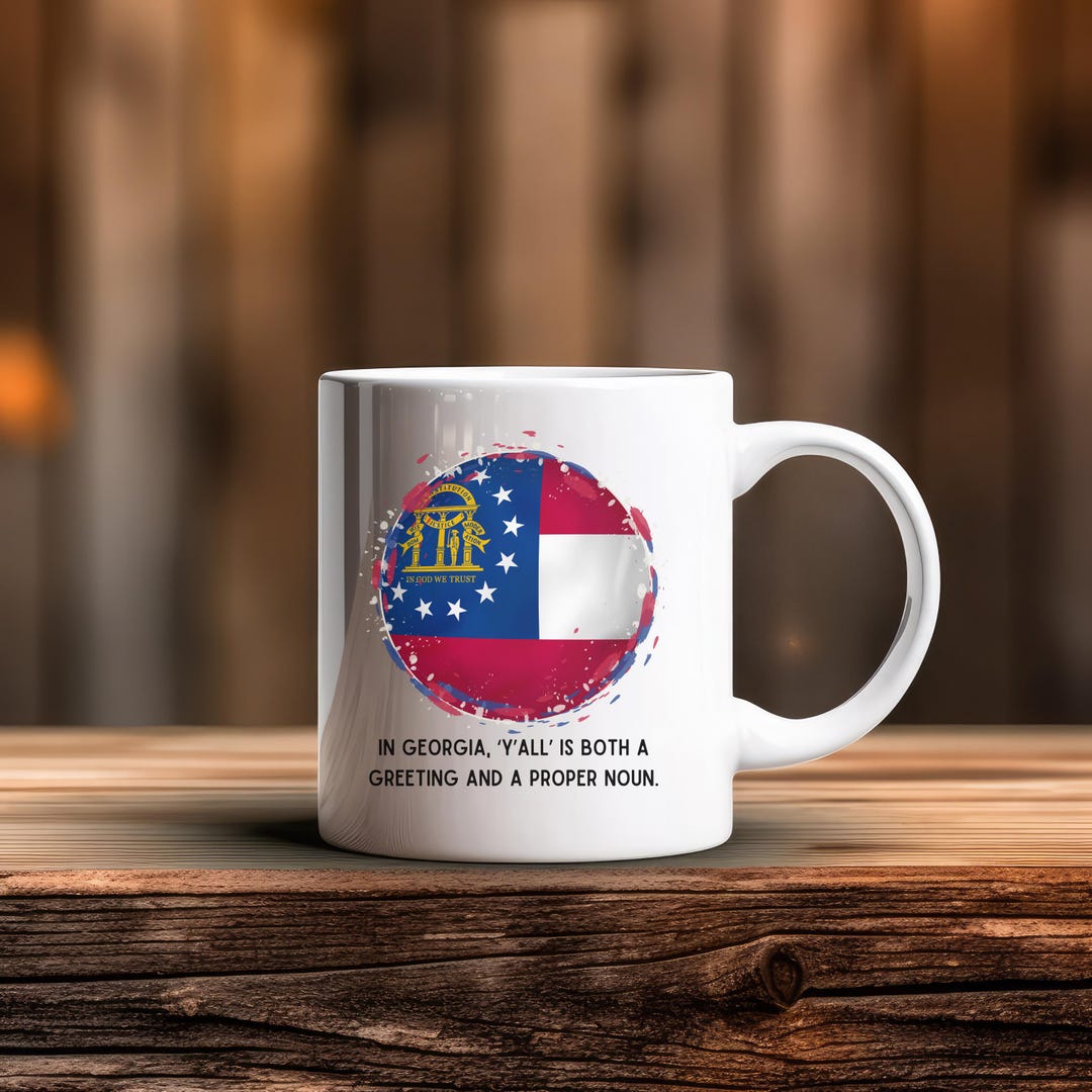 Georgia Themed Mug: Celebrate Southern Charm, Perfect Gift for ...