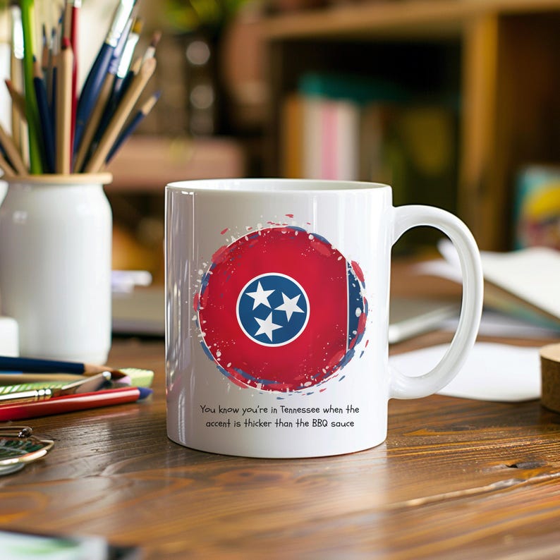 Tennessee Themed 11oz Mug - Perfect for Souvenir Gifts, Coffee Lovers ...