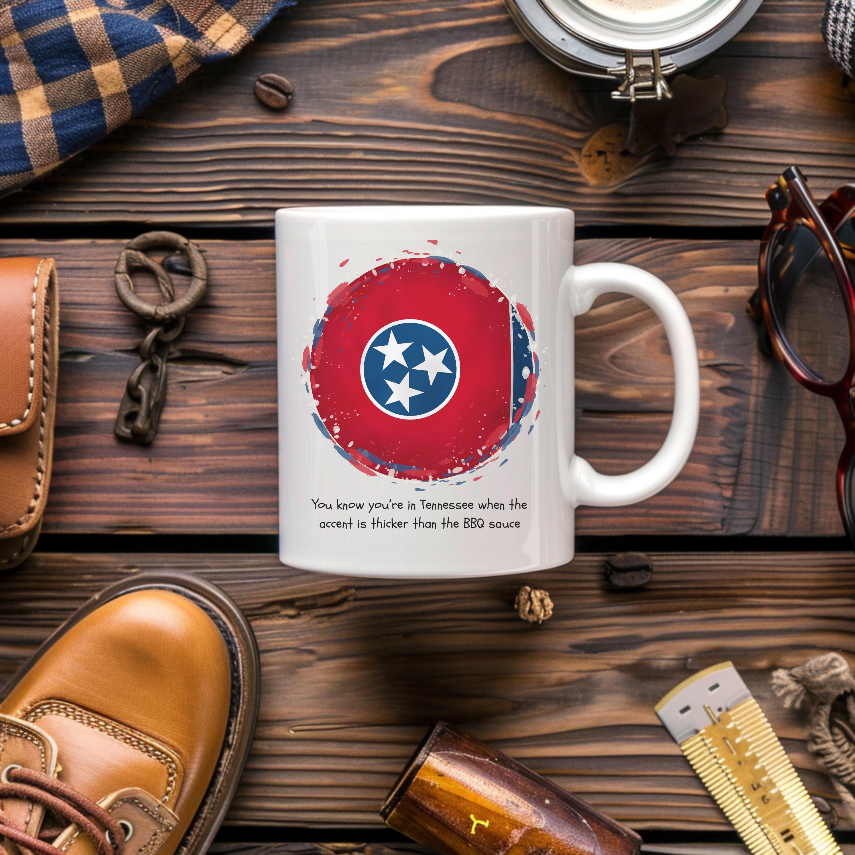 Tennessee Themed 11oz Mug - Perfect for Souvenir Gifts, Coffee Lovers ...