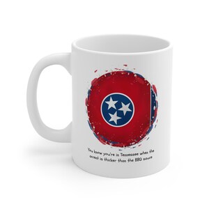 Tennessee Themed 11oz Mug - Perfect for Souvenir Gifts, Coffee Lovers ...