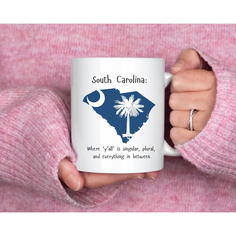 South Carolina Mug - Etsy