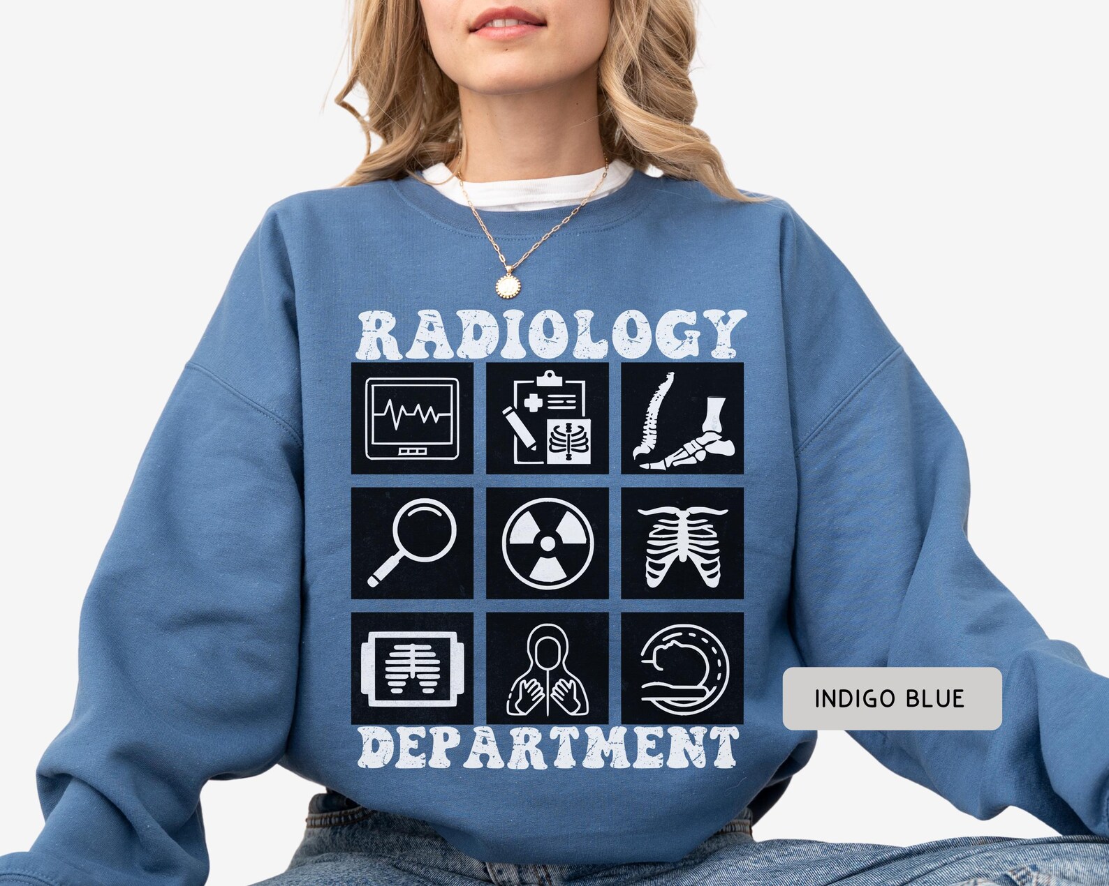 Rad Tech Sweatshirt, Radiology Technician Department Sweater ...