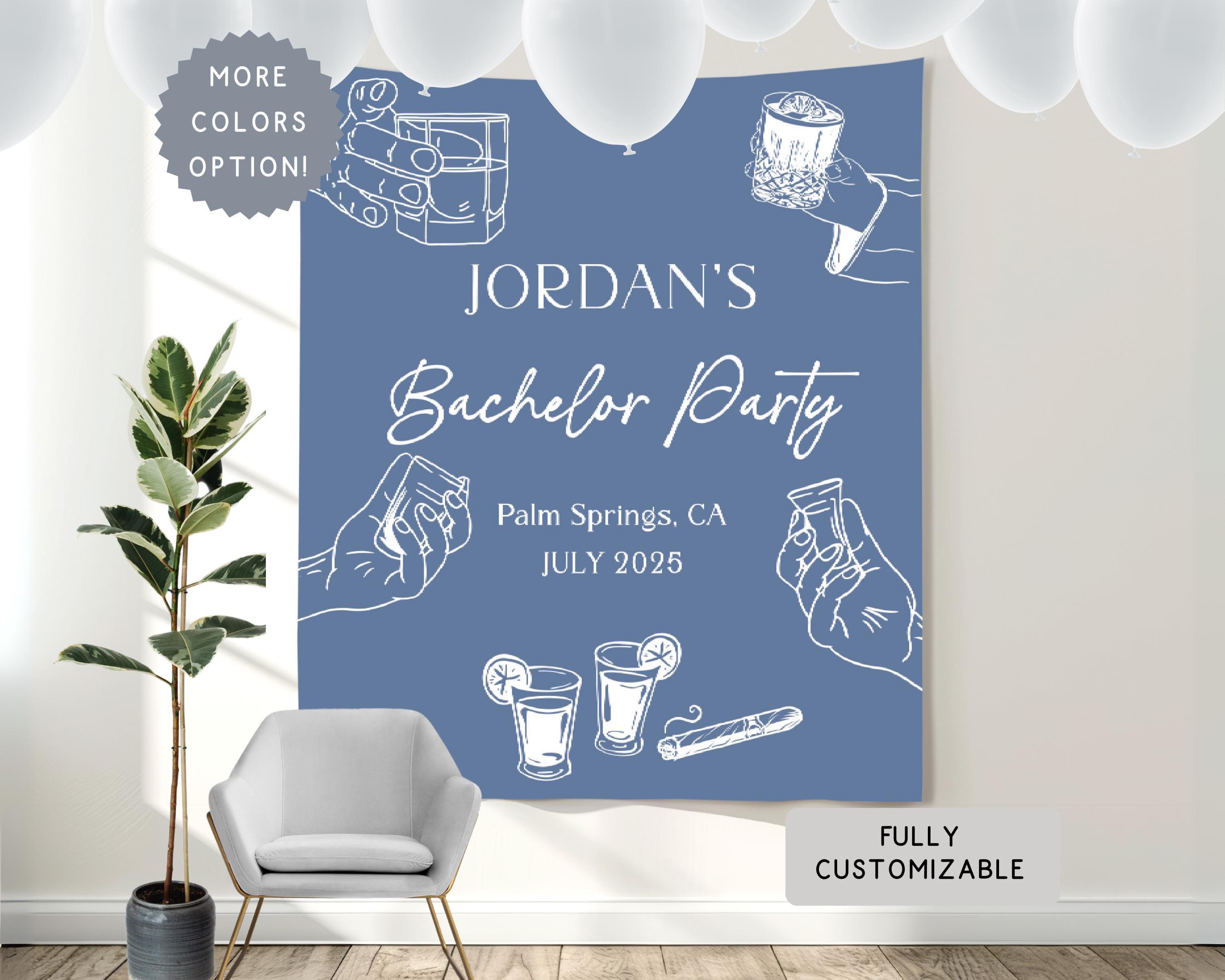 Bachelor Party Club Signs