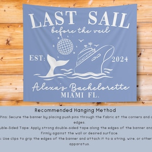 Custom Location Coastal Beach Party Banner ,bride Photo Wedding Hanging ...