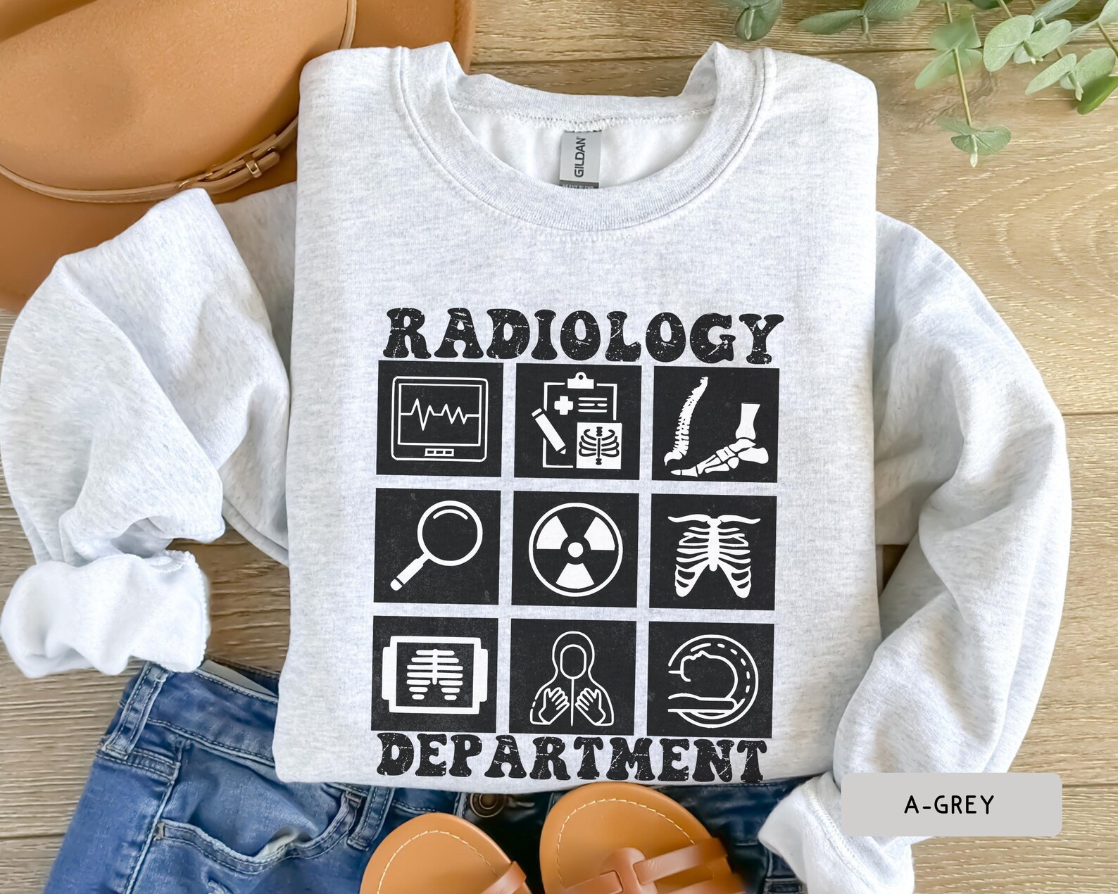Rad Tech Sweatshirt, Radiology Technician Department Sweater ...