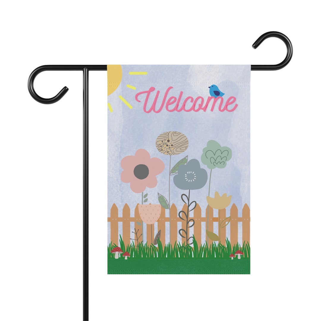 Welcome Garden & House Banner - Etsy