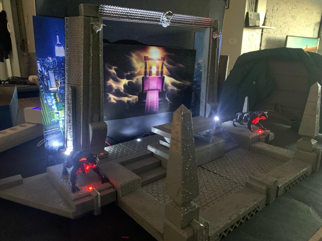 Temple of Gozer Diorama Ghostbusters - Etsy
