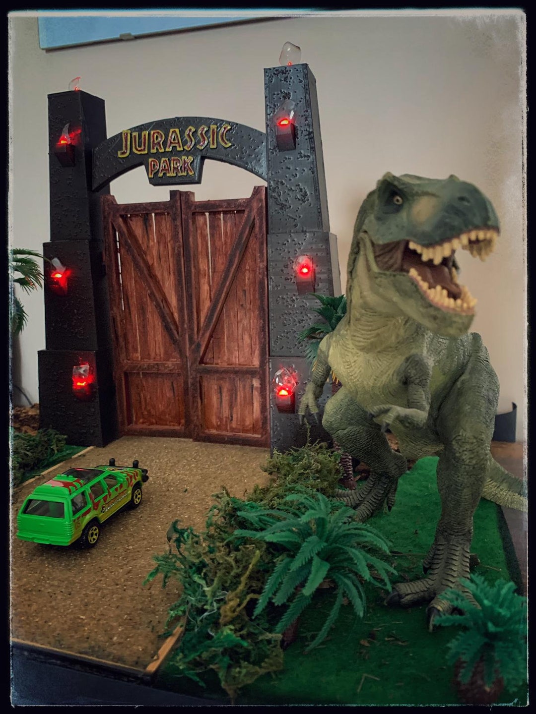 Jurassic Park Diorama - Etsy