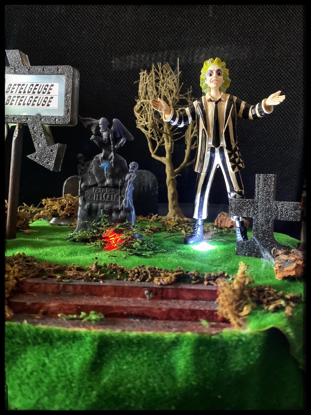 Beetlejuice Diorama - Etsy