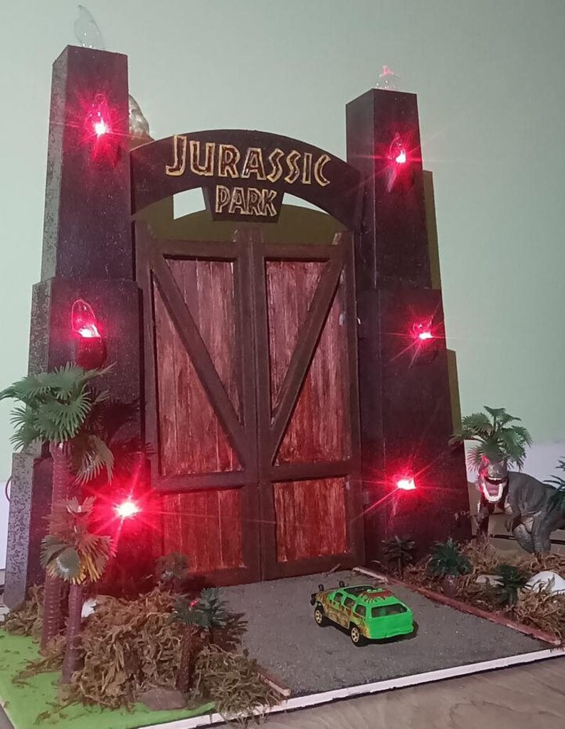 Jurassic Park Diorama - Etsy