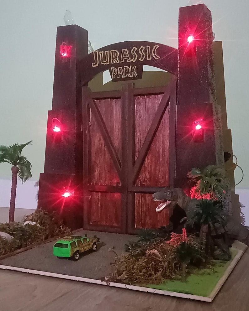 Jurassic Park Diorama - Etsy