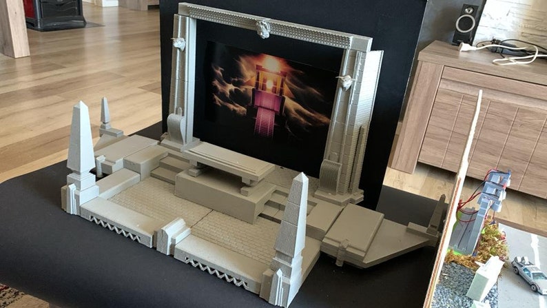 Temple of Gozer Diorama Ghostbusters - Etsy