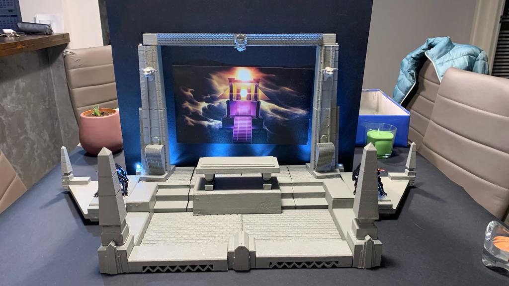 Temple of Gozer Diorama Ghostbusters - Etsy