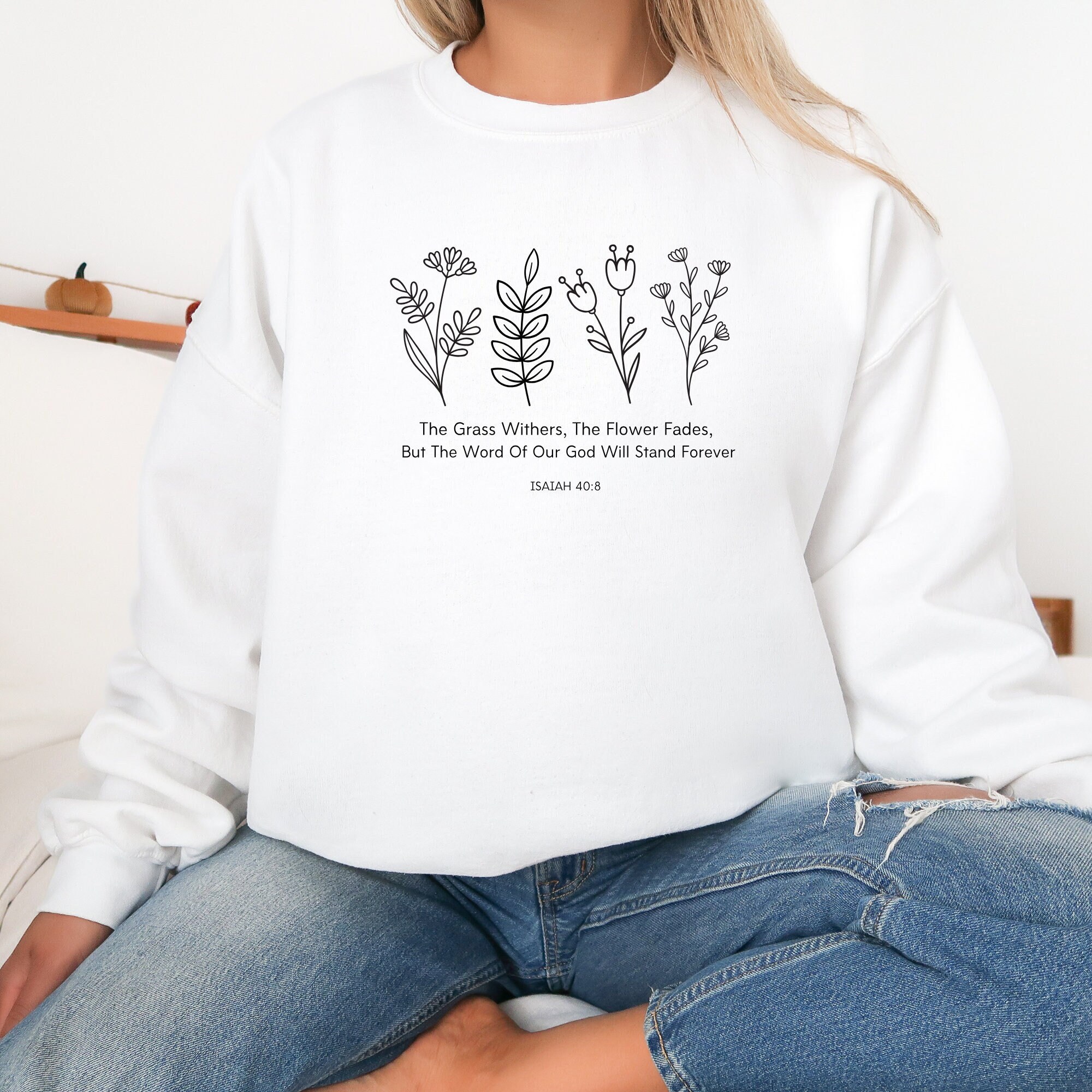 Wildflowers Bible Verse Svg, Floral Christian Svg, Wild Flowers ...