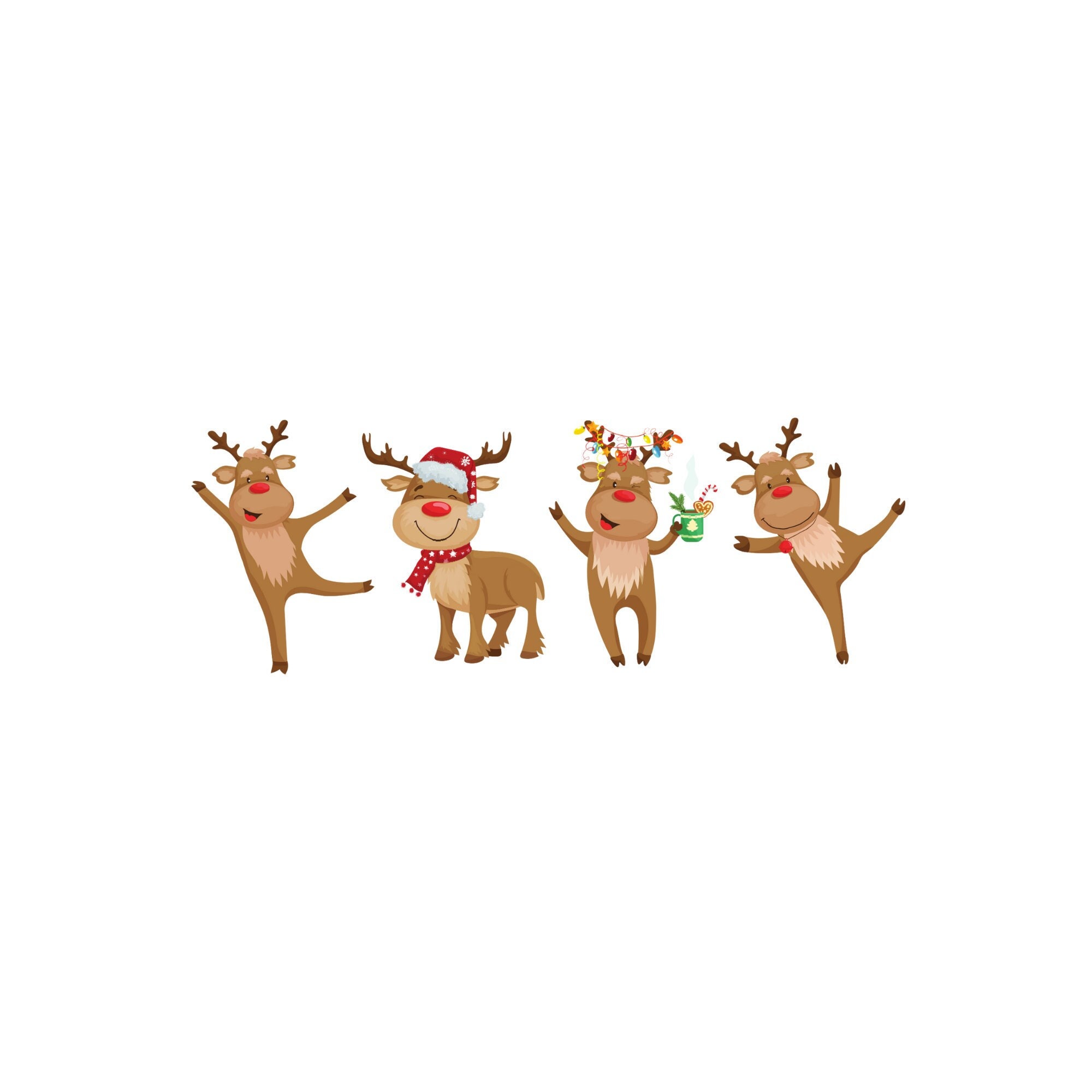 Reindeer Svg, Christmas Png, Funny Svg, Holiday Png, Xmas Svg - Etsy