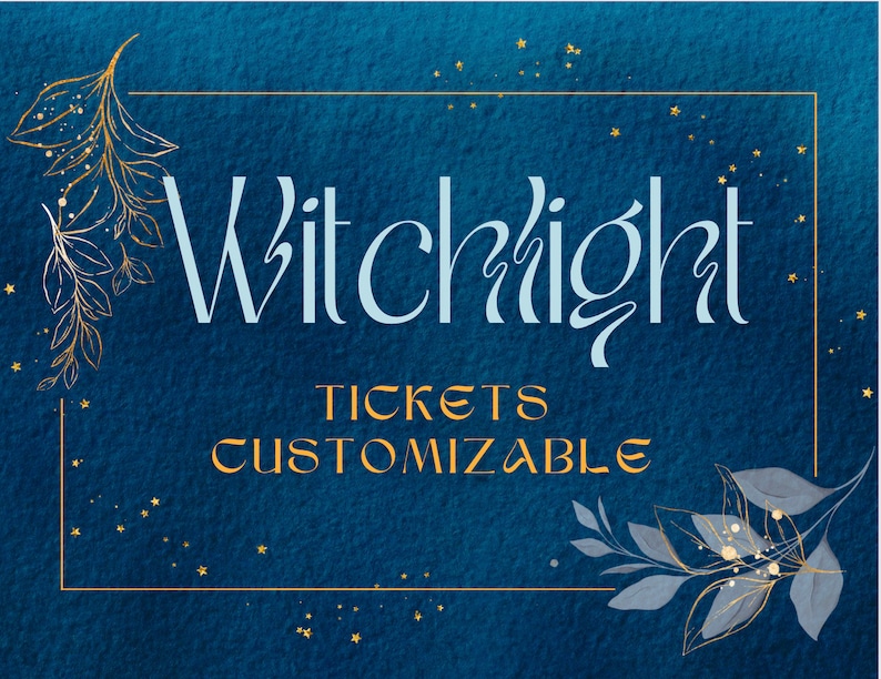 Customizable Holographic Laminated Carnival Tickets for Wild Beyond ...