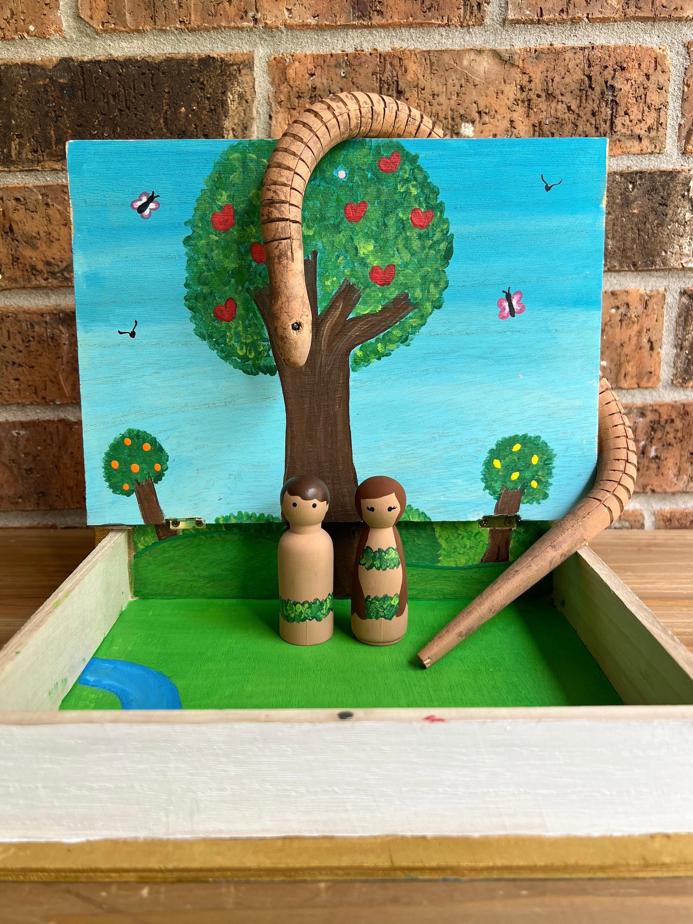 Bible Story: Adam and Eve Play Set - Etsy