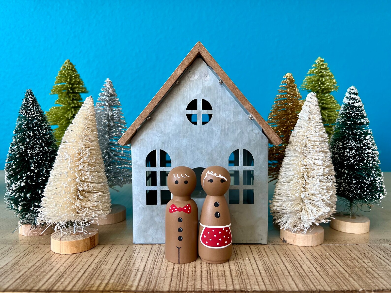 Gingerbread Peg Dolls - Etsy