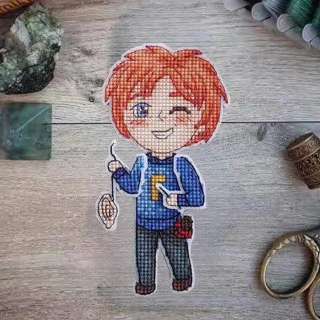 Fred Harry Potter Cross Stitch Kits Needlework Counted Kits Embroidery ...