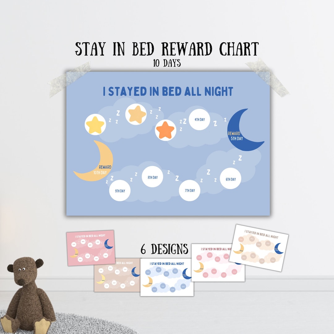 Sleep Routine Kids Chart Sleep Bedtime Print Preschool Sleeping ...