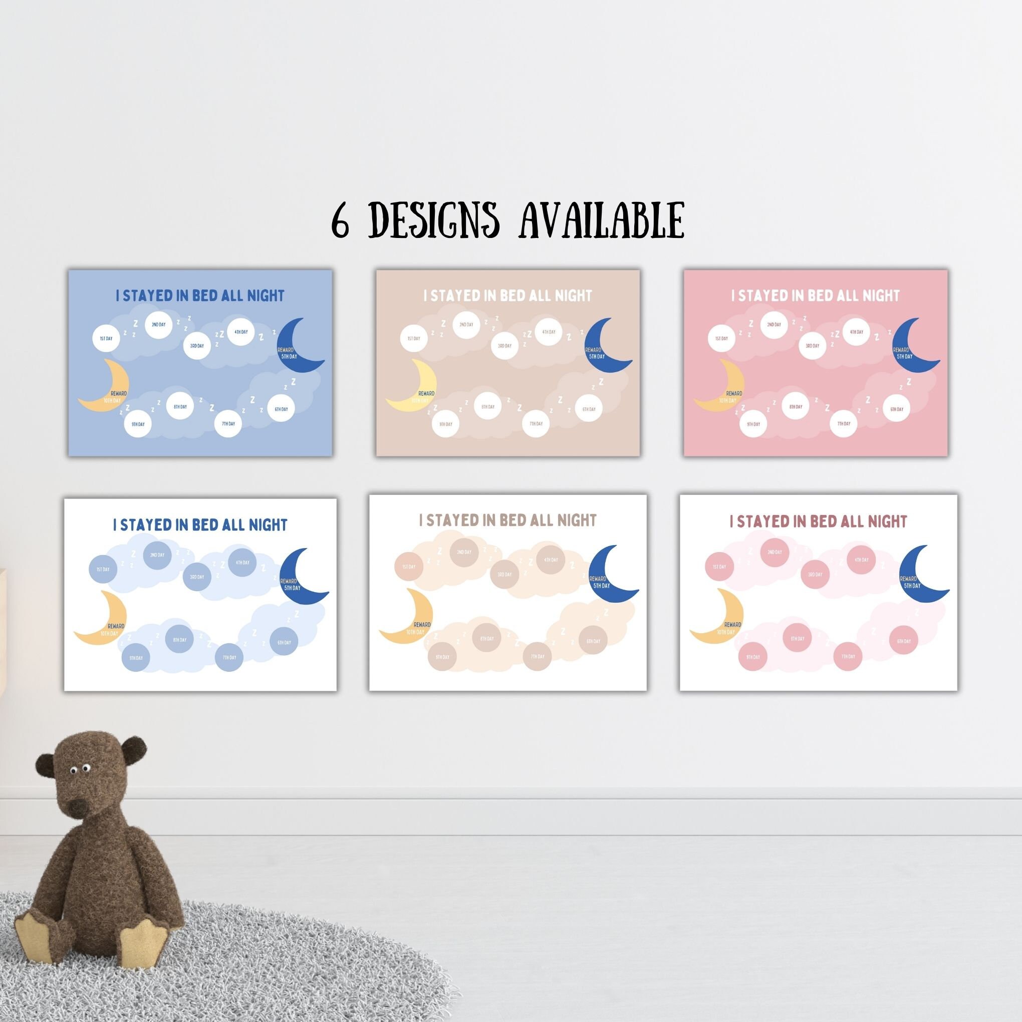 Sleep Routine Kids Chart Sleep Bedtime Print Preschool Sleeping ...