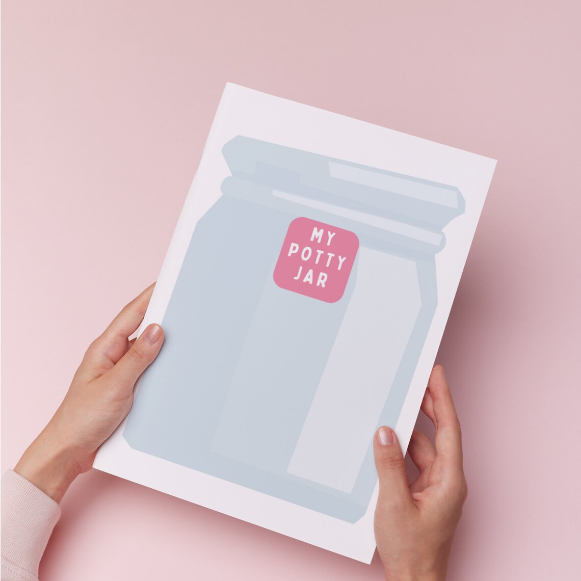 Tableau modifiable d'apprentissage de la propreté Petit pot, routine de ...