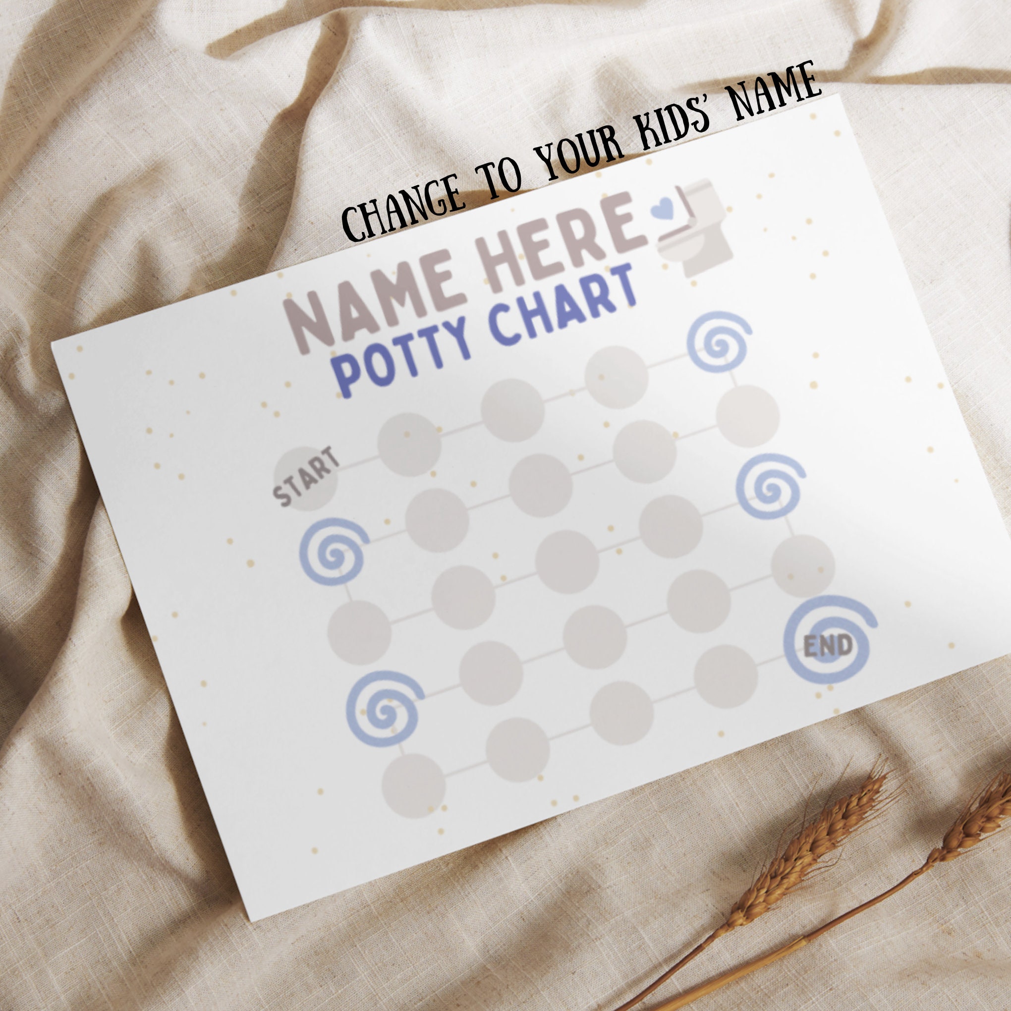 Editable Potty Training Chart Potty Jar Potty Routine Potty Chart Potty ...