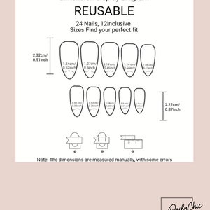 024 Glossy Pink French Almond Black Heart Press on Nails - Etsy