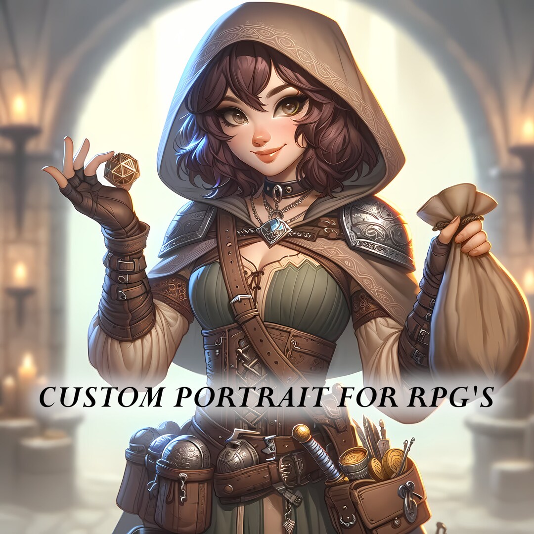 Personalized Custom Character Portraits for Table Top Gaming - Etsy