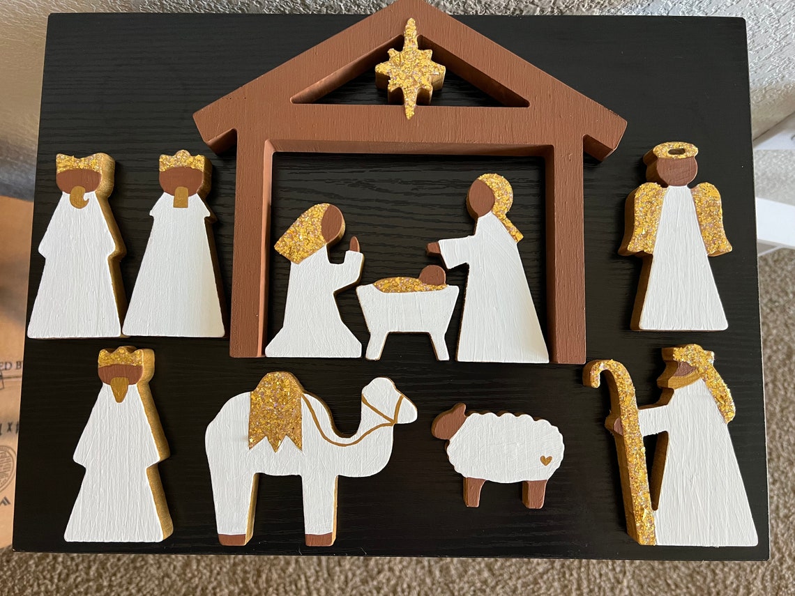 Nativity Set - Etsy