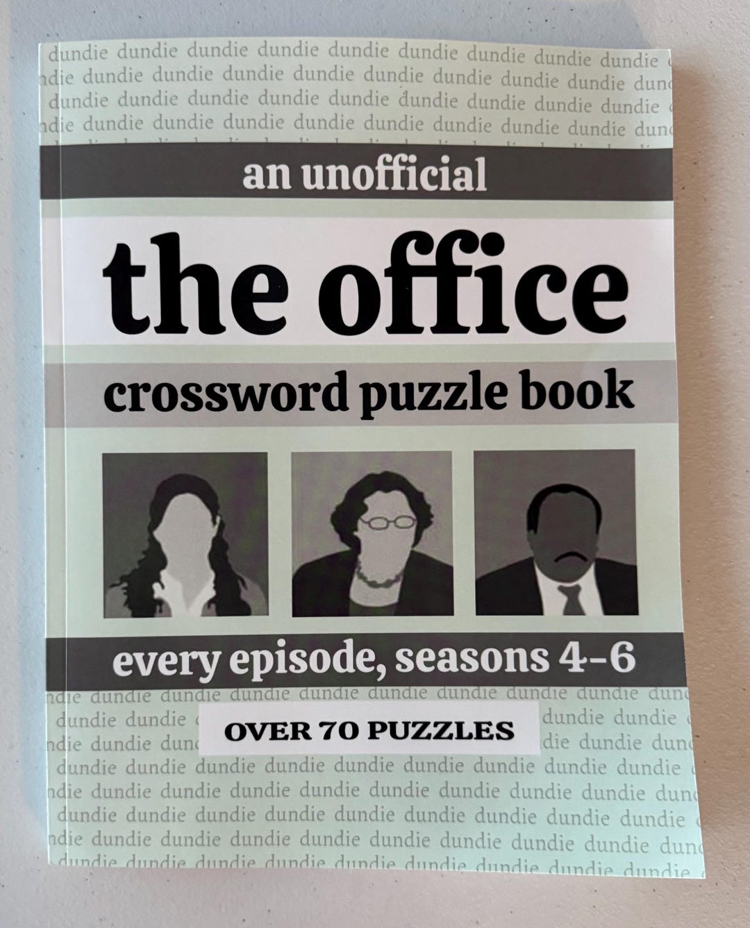 The Office Crossword Puzzle Book- Seasons 4-6 - Etsy