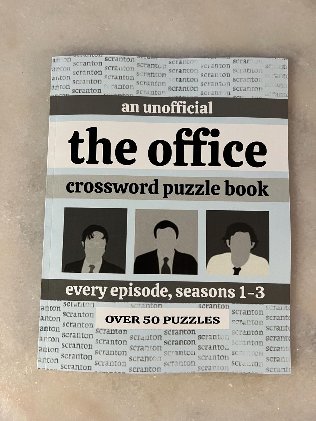 The Office Crossword Puzzle Book - Etsy