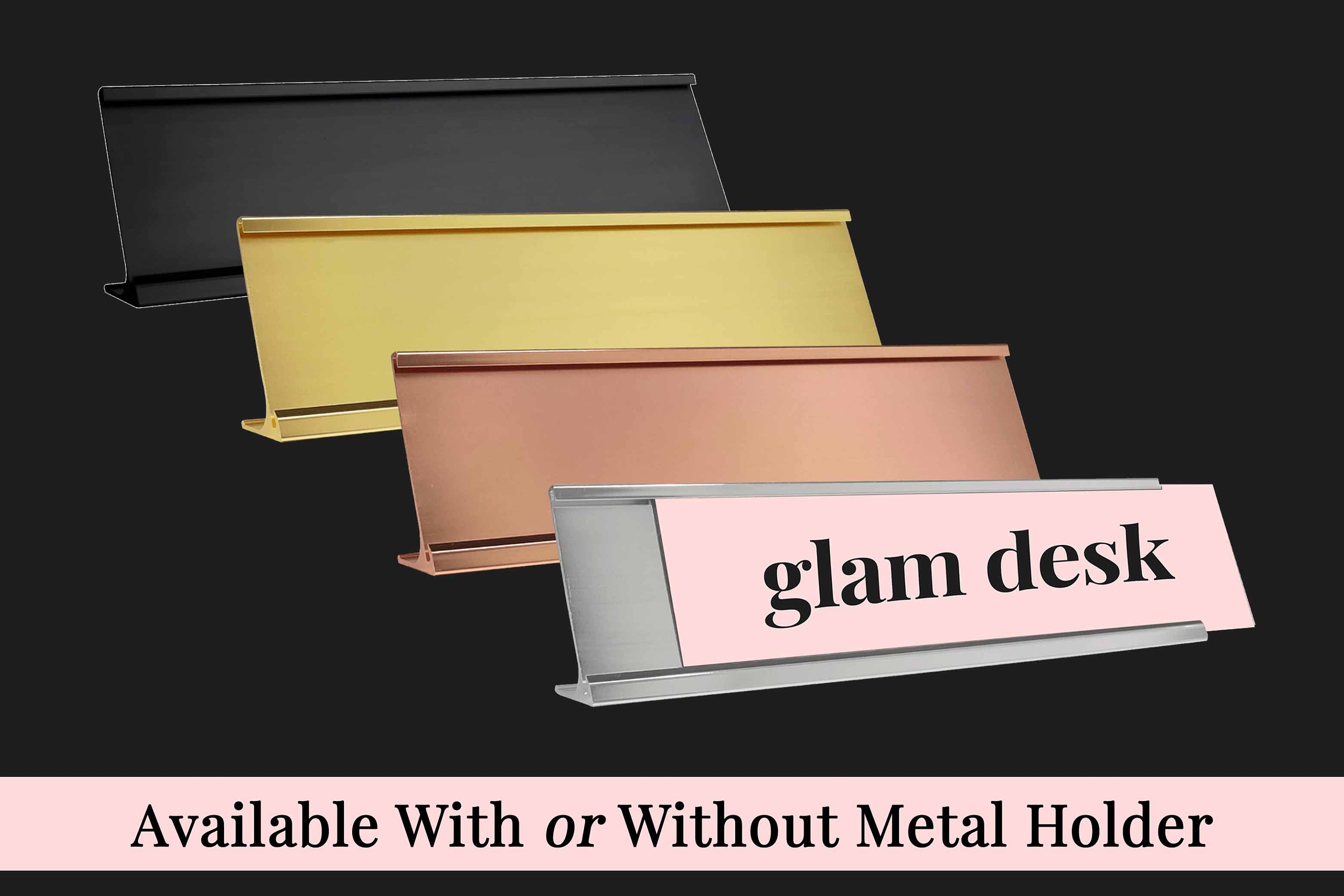 Book Club Custom Desk Nameplate Personalized Desk Name Plate for Office ...