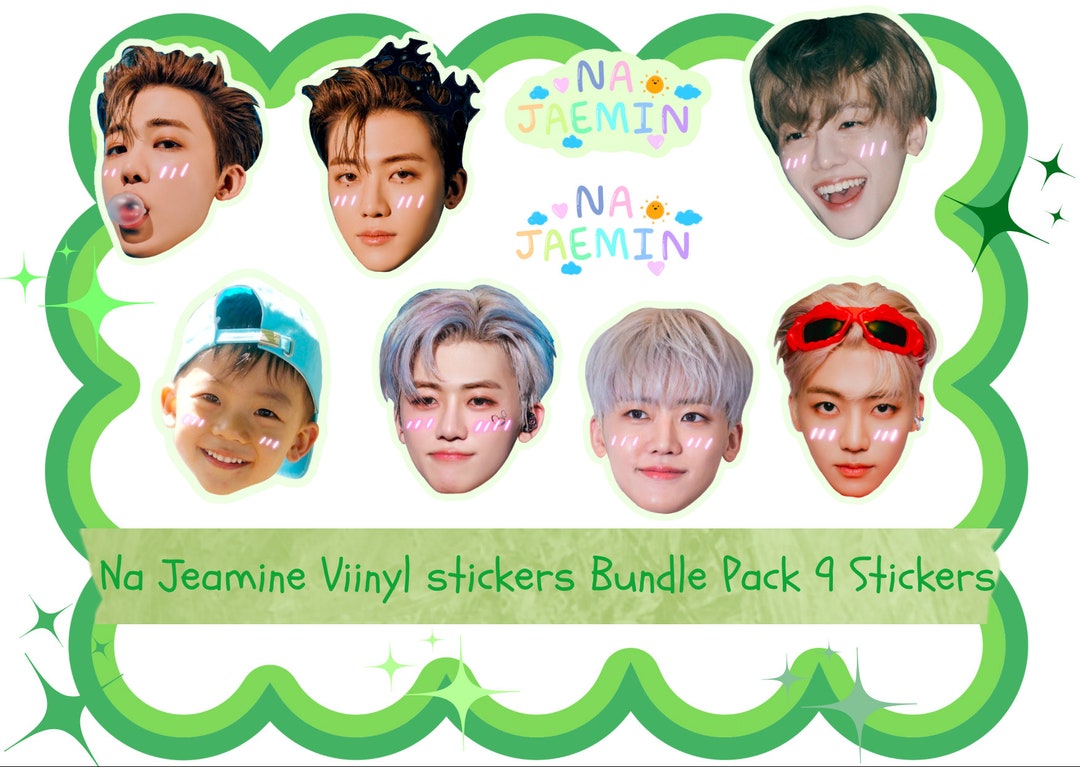 Na Jaemin NCT DREAM, Cute Stickers Set Vinyl Sticker Bundle - 9 ...