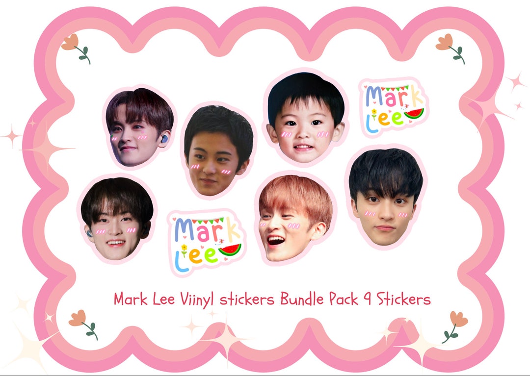 Mark Lee NCT DREAM,NCT, Cute Stickers Set Vinyl Sticker Bundle - 7 ...