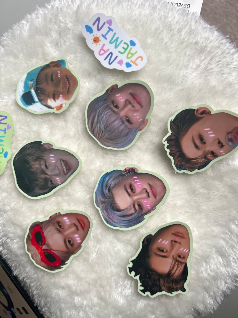 Na Jaemin NCT DREAM, Cute Stickers Set Vinyl Sticker Bundle - 9 ...