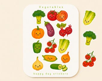 Tomatoes: Waterproof Hand Drawn Stickers/decals for Decoration ...