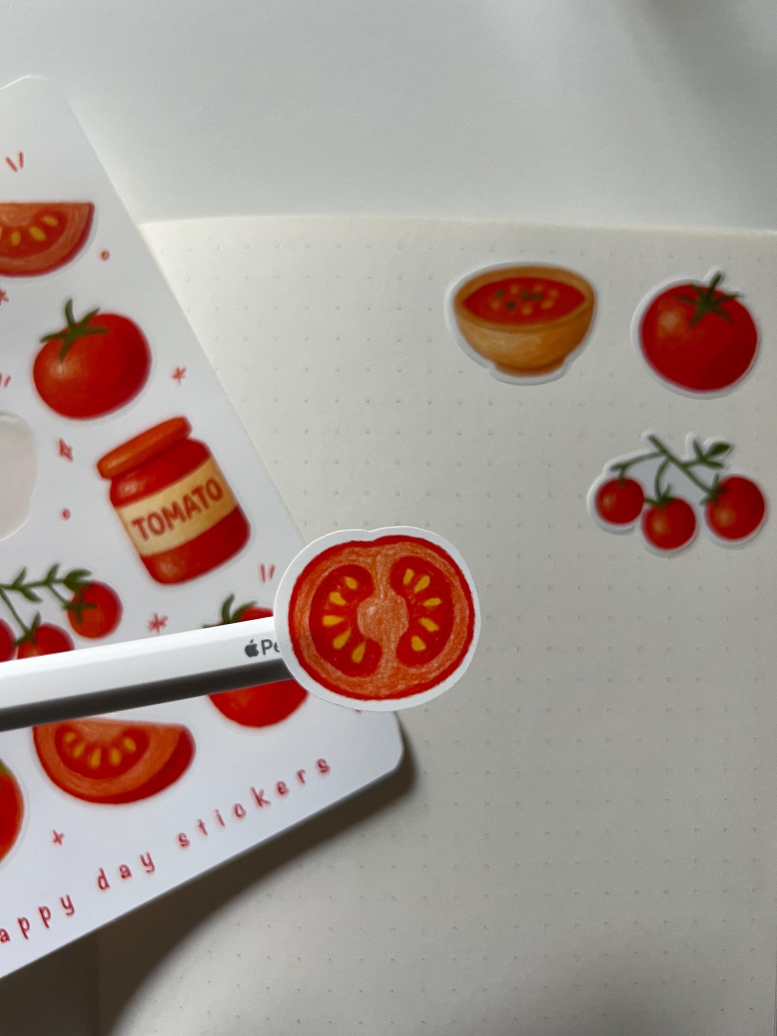 Tomatoes: Waterproof Hand Drawn Stickers/decals for Decoration ...