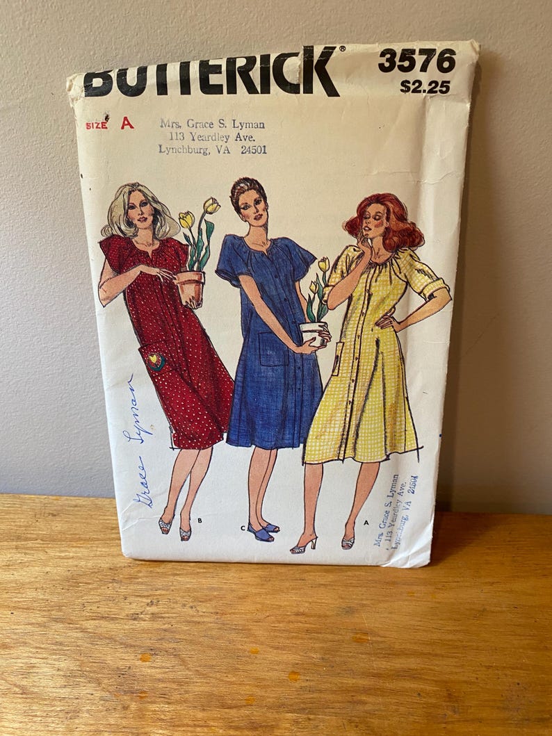 Vintage 80’s Butterick Patterns - Etsy