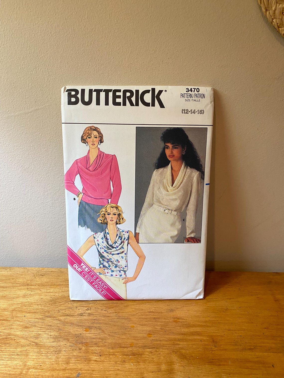 Vintage 80’s Butterick Patterns - Etsy