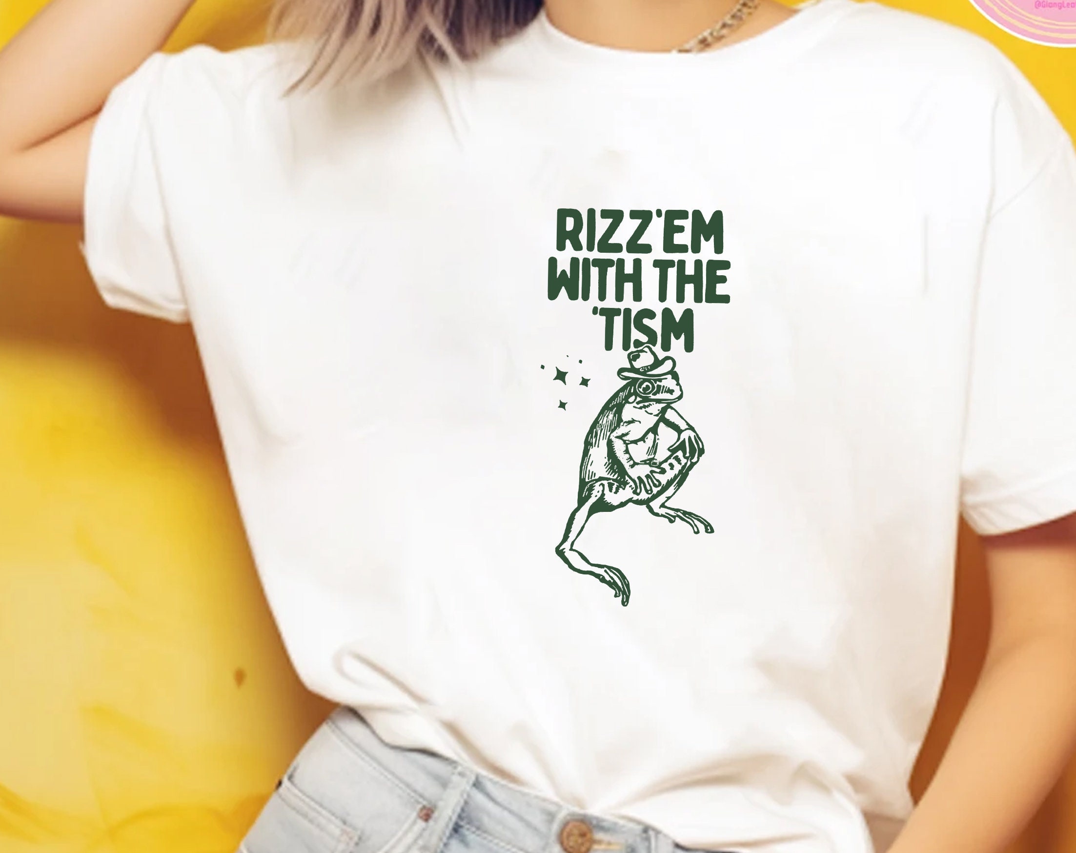 Rizz'em With the Tism PNG, Meme Png, Meme Raccoon Png, Raccoon, Digital ...