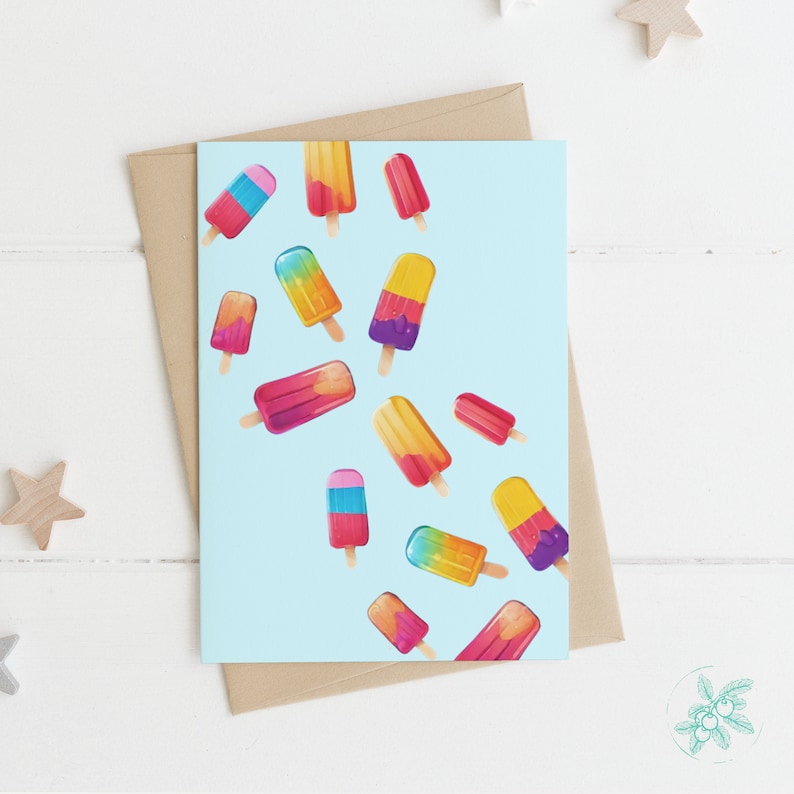 Popsicle Birthday Party Invitation Template | Summer Popsicle Birthday ...