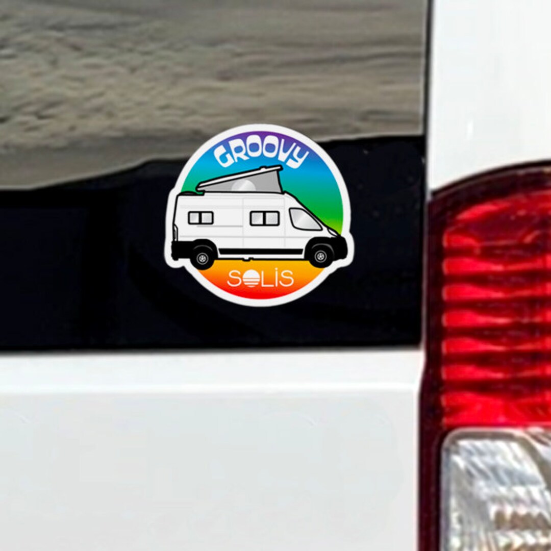 Custom Camper Van Sticker: Personalized Poptop Decal - Etsy