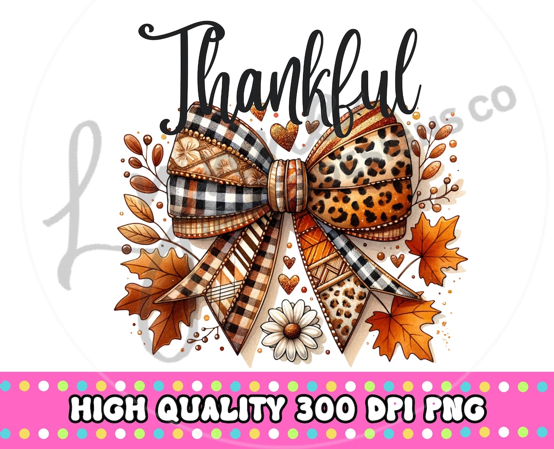 Thankful Png, Coquette Fall Png, Autumn Pumpkin Png, Fall Vibes Png ...
