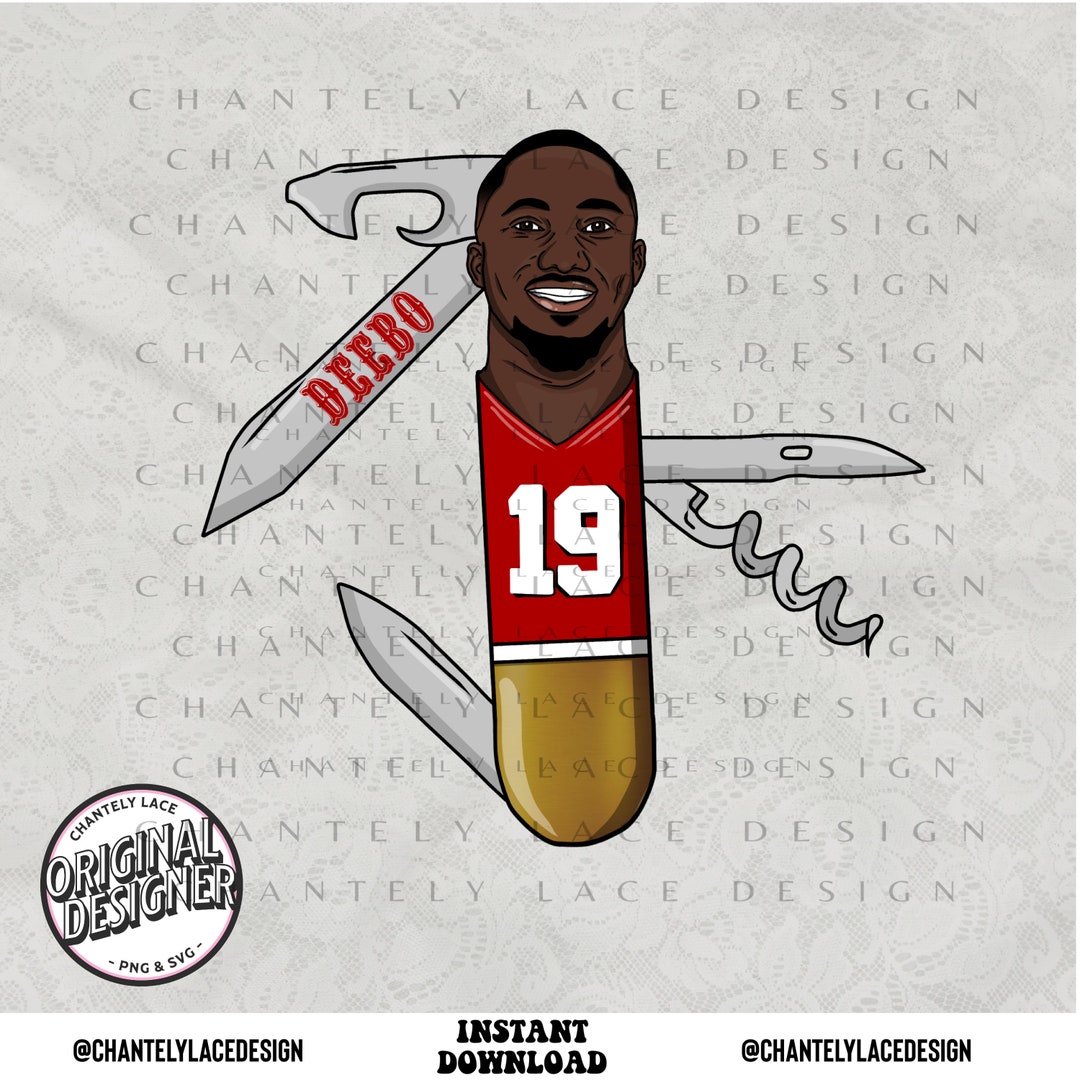 Deebo Samuel Swiss Army Knife 49ers Svg SAN Francisco - Etsy