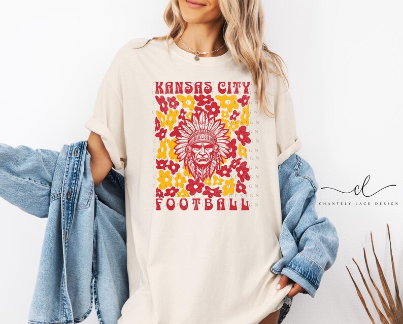 Kansas City Retro Football Gameday Tailgate Shirt, Chiefs Football ...